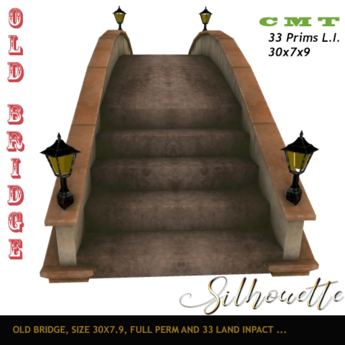 Second Life Marketplace - [Silhouette] - Old Bridge